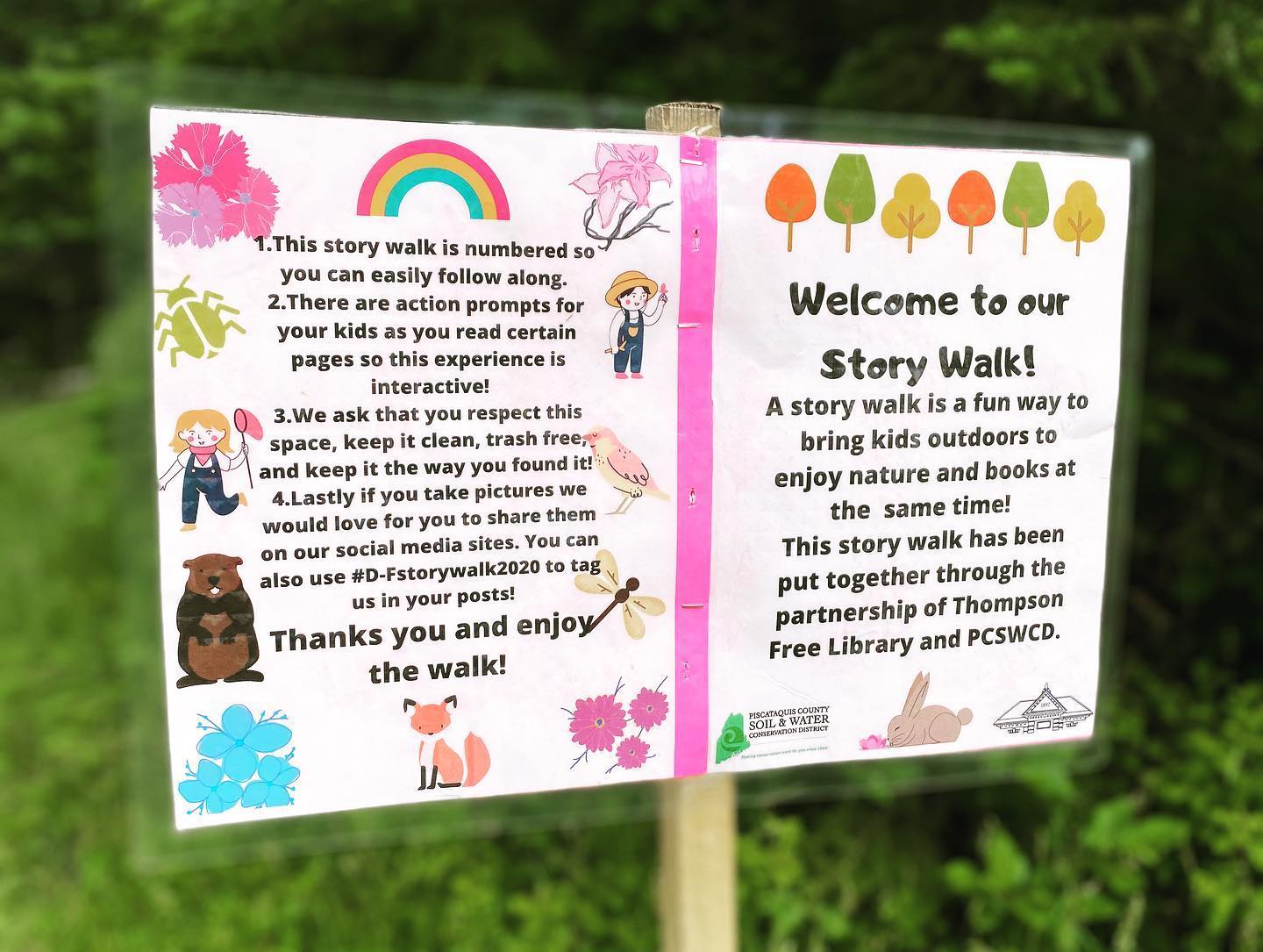 Visit a Story Walk This Summer - Thompson Free Library